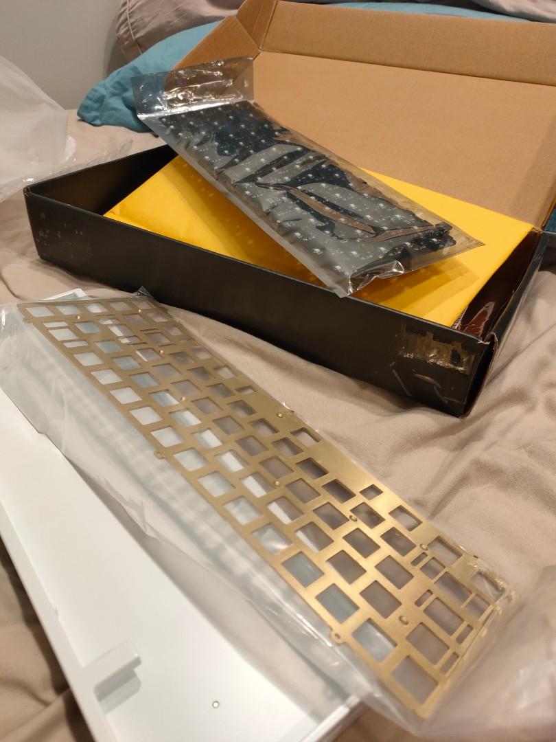 KBD67 v2 MKII E-White Mechanical Hotswap Keyboard Kit, Computers & Tech ...