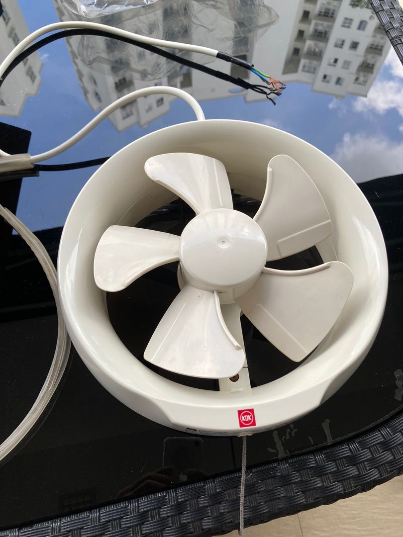 KDK ventilation fan 20WUD, Furniture & Home Living, Lighting & Fans ...
