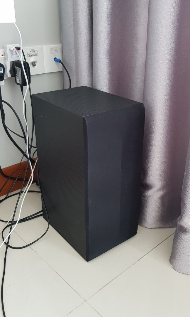 LG Sound Bar SL4 subwoofer unit, Audio, Soundbars, Speakers ...
