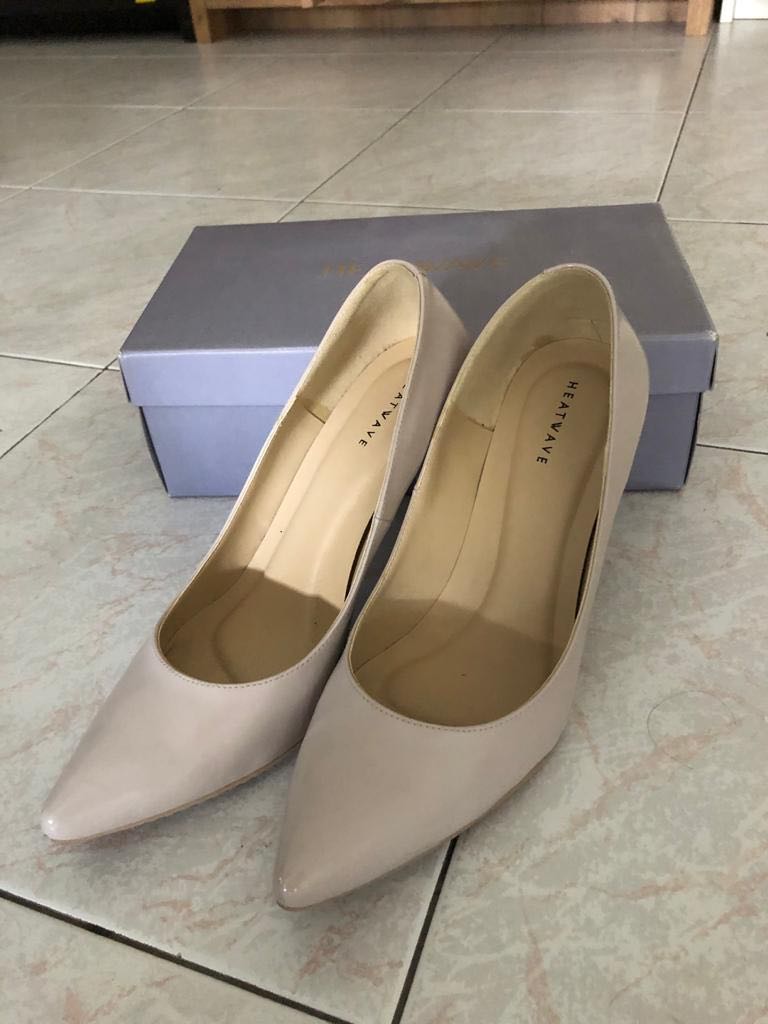 Light grey stilettos, Heatwave, Women's Fashion, Footwear, Heels on ...