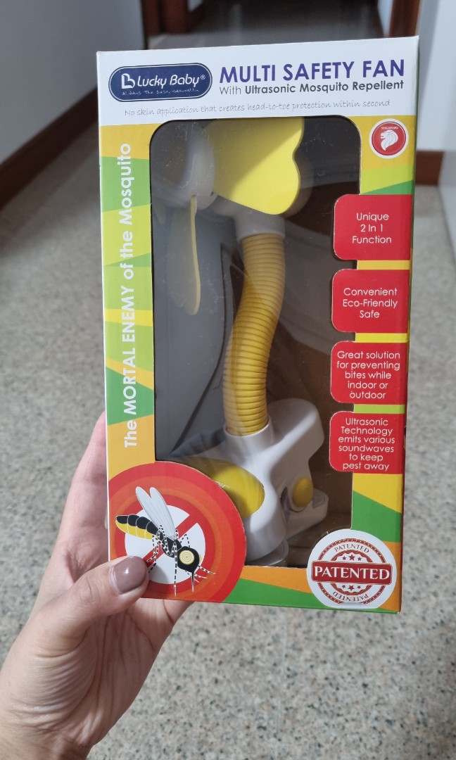 Lightly used multi safety fan with ultrasonic mosquito repellent ...