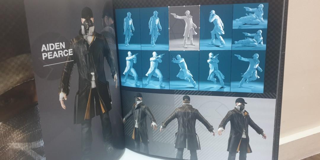 Limited Edition Watch Dogs 1 Artbook, Video Gaming, Gaming Accessories ...
