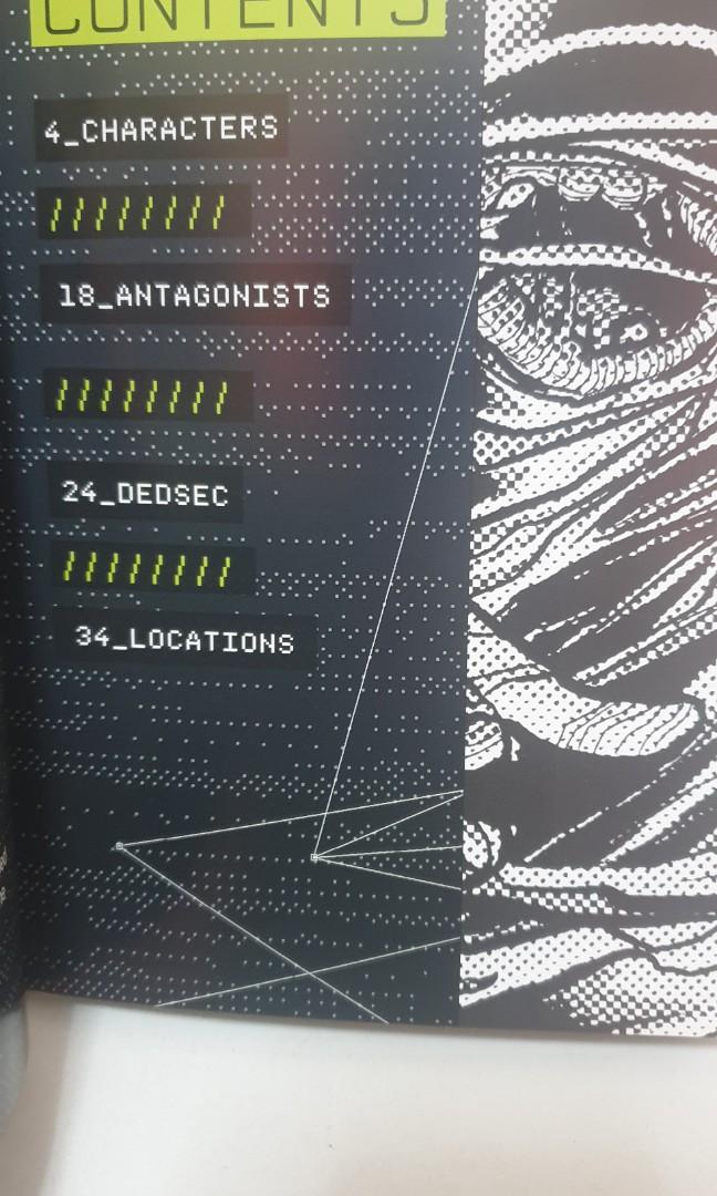 Limited Edition Watch Dogs 2 Artbook, Video Gaming, Gaming Accessories ...