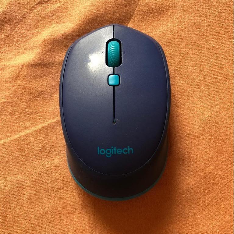 Logitech M336 Bluetooth Mouse (Blue), Computers & Tech, Parts ...