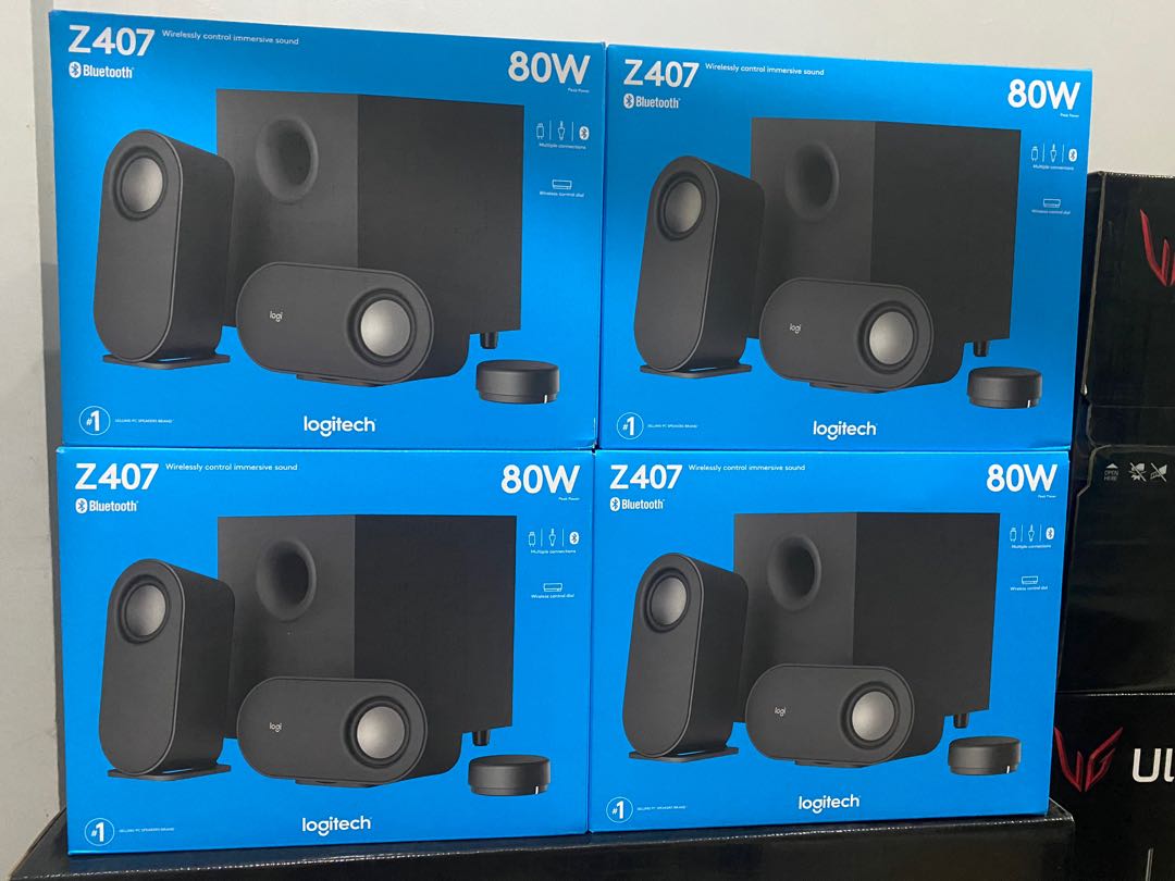 Logitech Z407, Audio, Microphones on Carousell