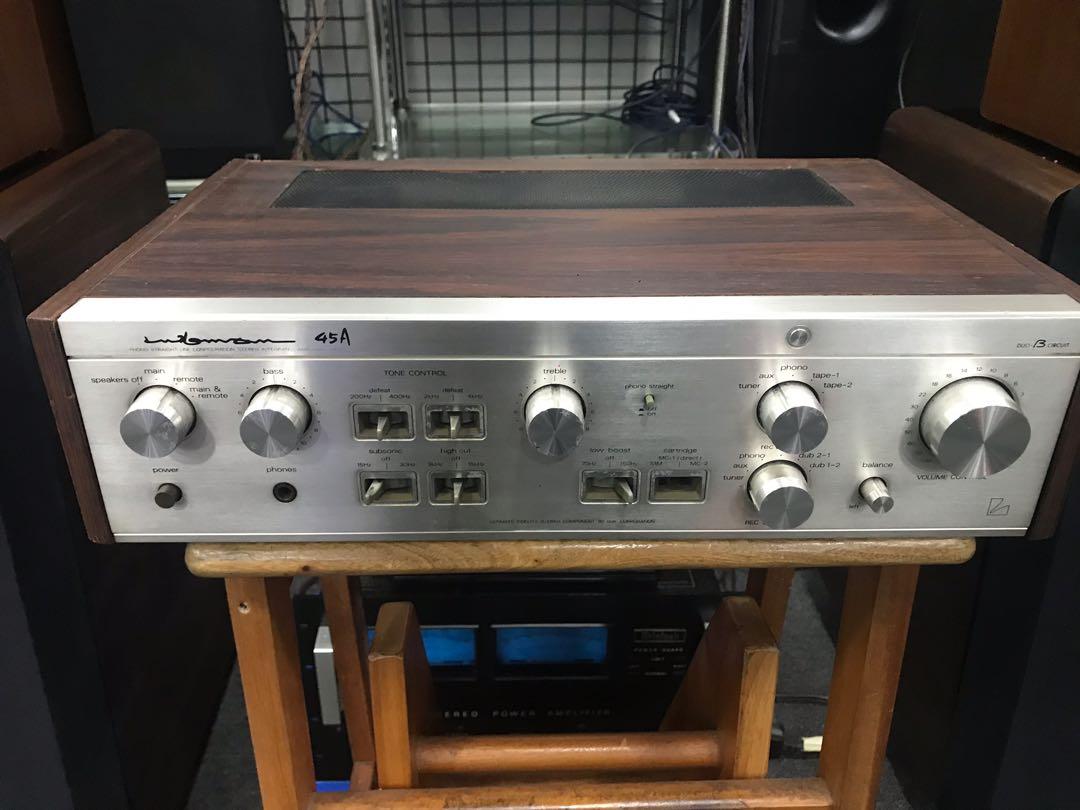 Luxman L-45A int amp, Audio, Other Audio Equipment on Carousell