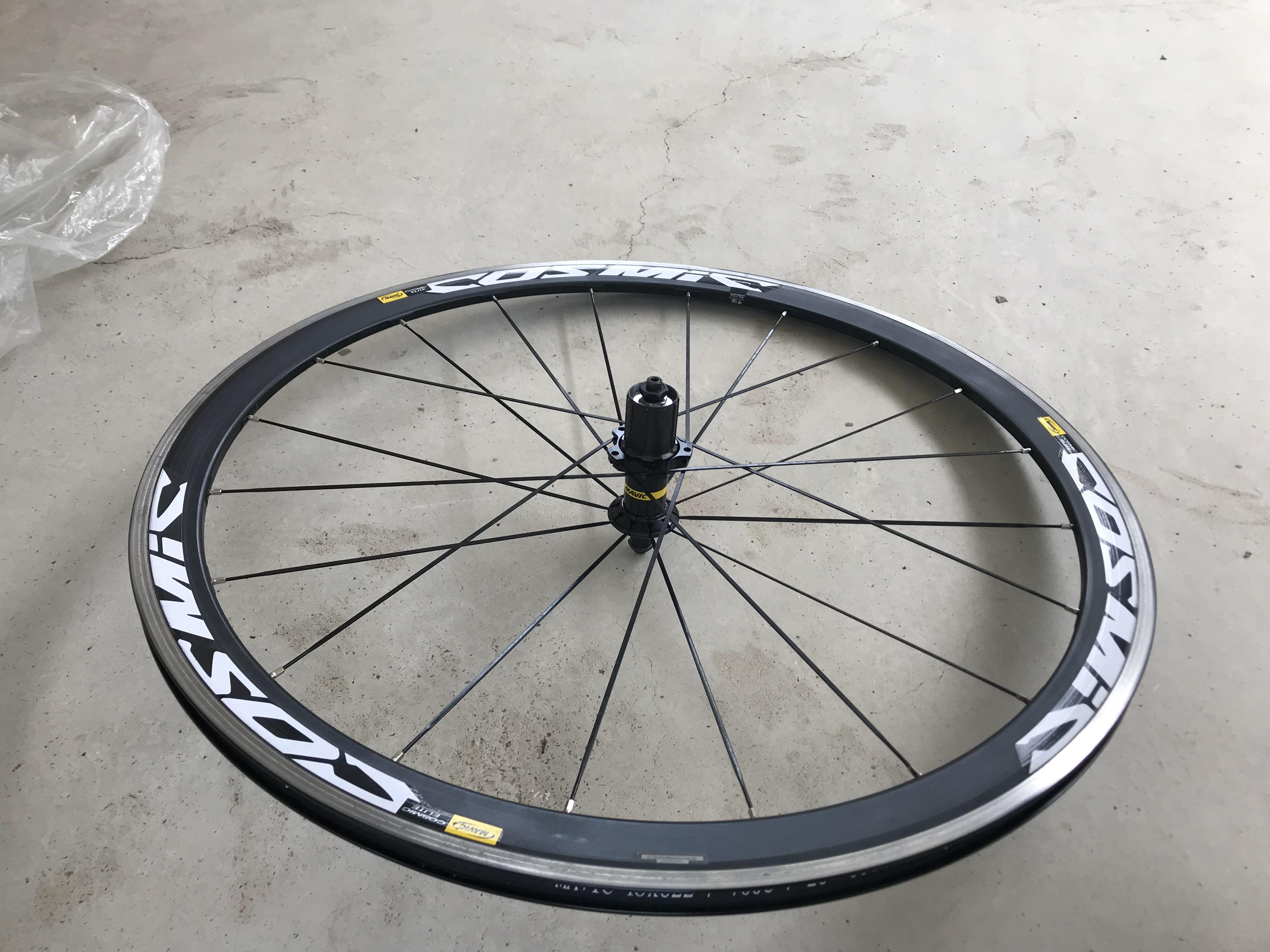 Mavic Cosmic Elite Alloy 40mm rear wheel/(wheelset) Tags: road bike ...