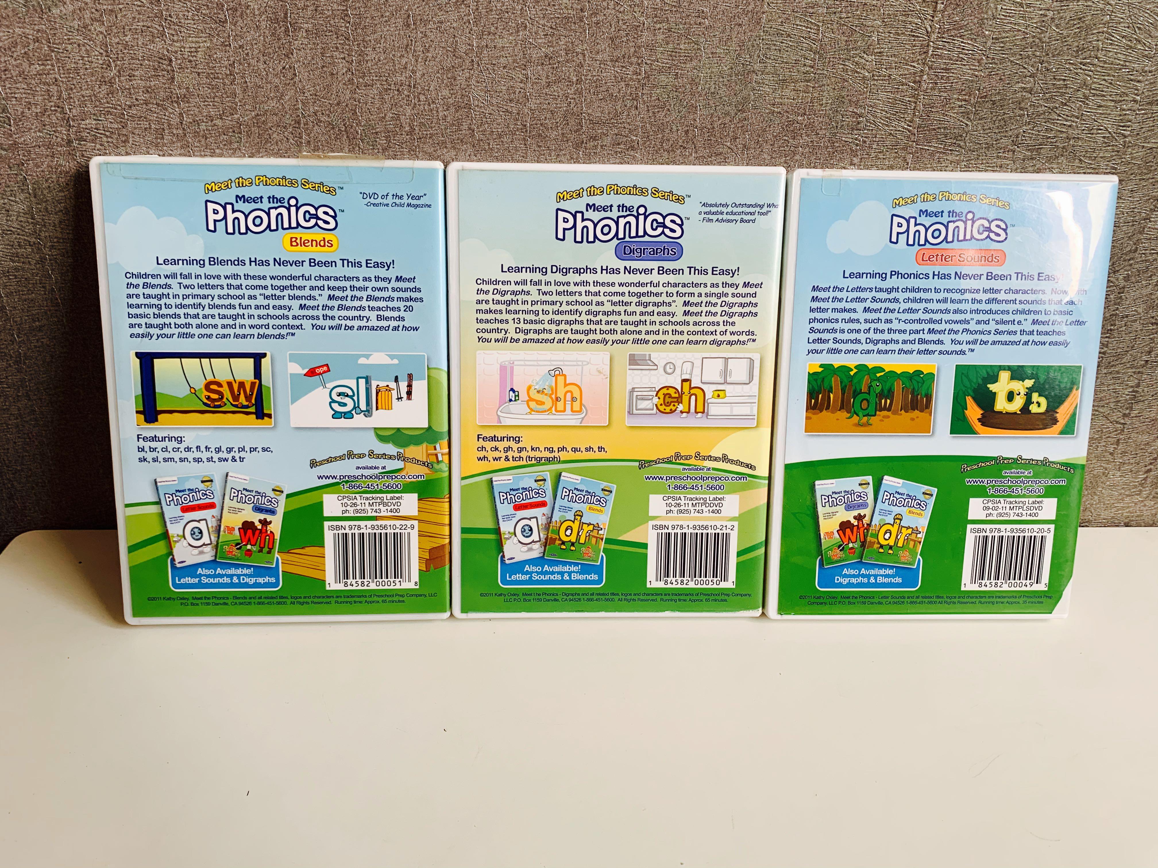 Meet the Phonics Series Preschool Prep, Hobbies & Toys, Books ...