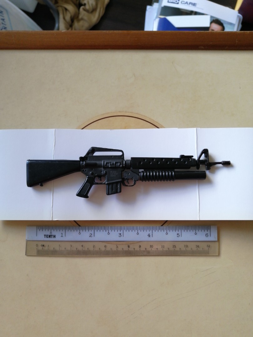 PRICE DROP: MINIATURE MODEL M16 with M203 Grenade Launcher Model *NOT ...