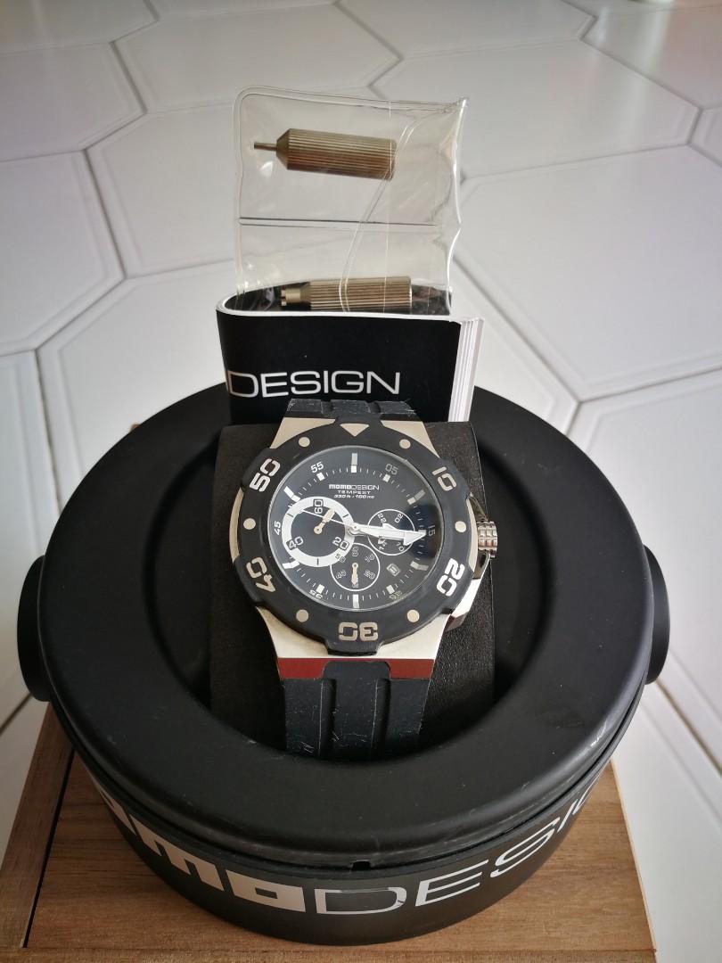 MOMO DESIGN, DIVE WATCH, ITALIAN PORSCHE Design, Quartz, Chronograph ...