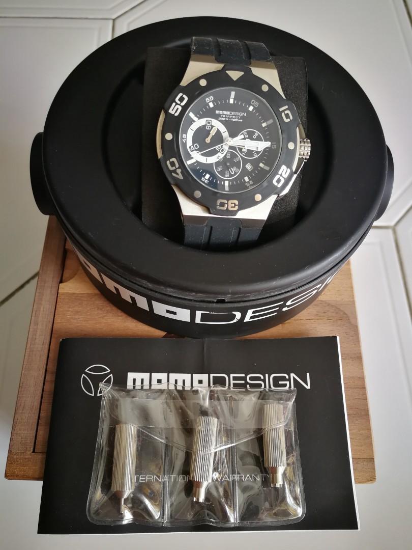 MOMO DESIGN, DIVE WATCH, ITALIAN PORSCHE Design, Quartz, Chronograph ...
