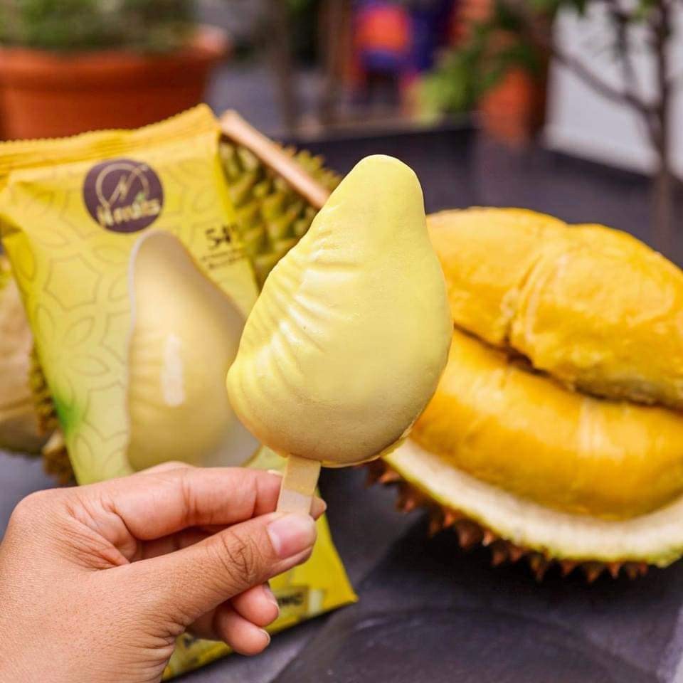 Musang King Ice Cream, Food & Drinks, Chilled & Frozen Food on Carousell
