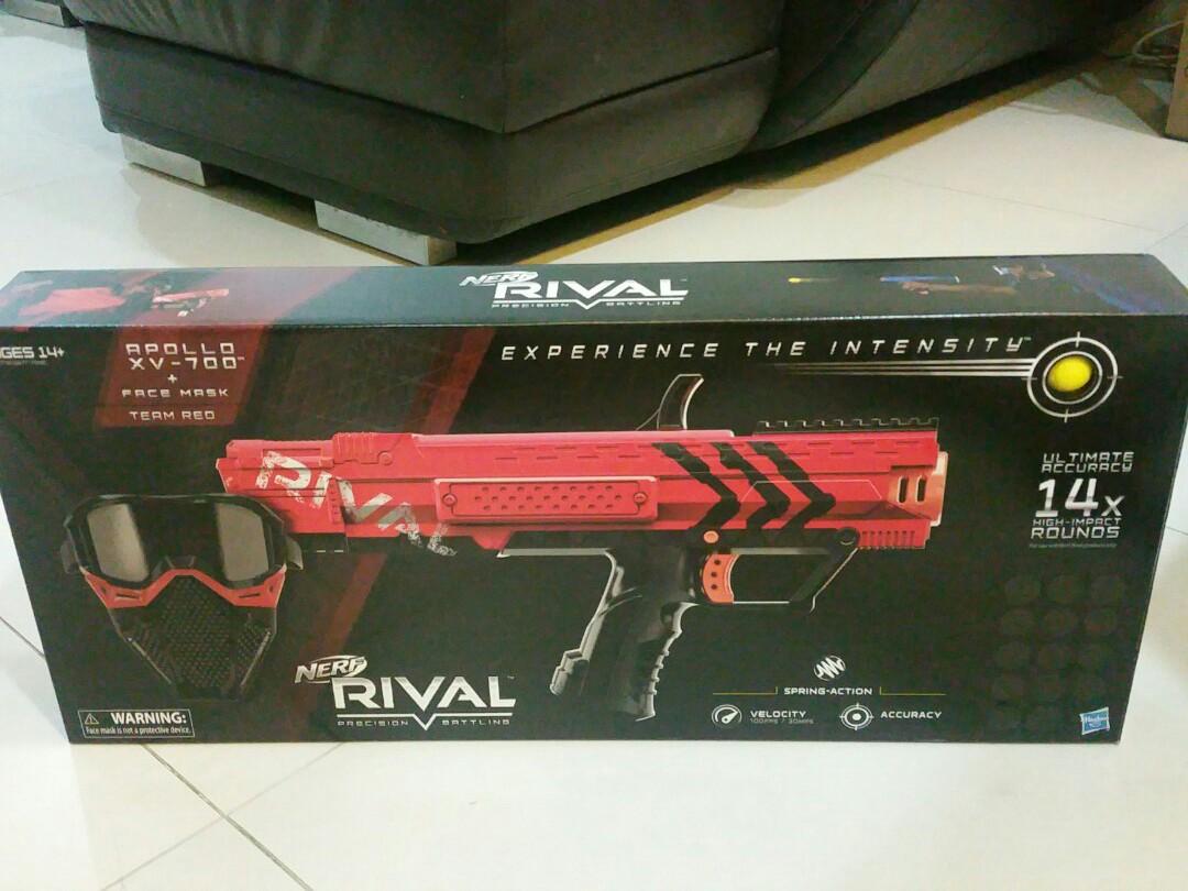 Nerf Rival Apollo XV-700 and Mask, Hobbies & Toys, Toys & Games on ...