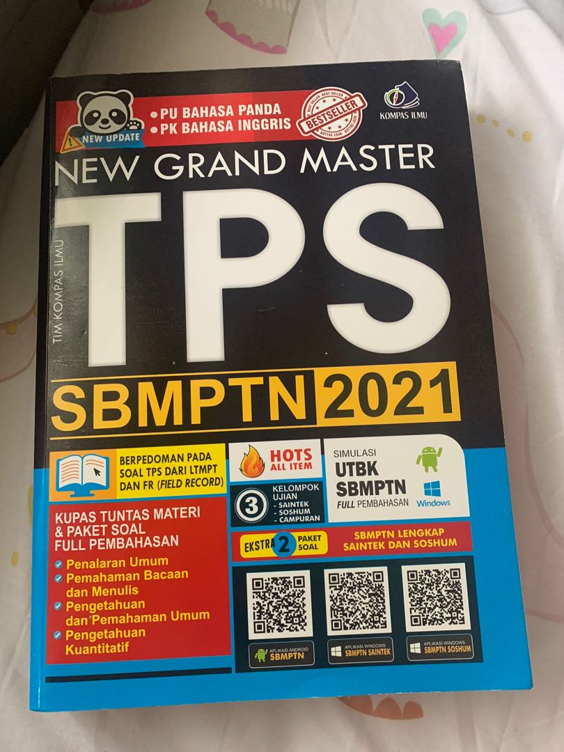 Original New Grand Master Tps Utbk Sbmptn 2021 Buku And Alat Tulis Buku
