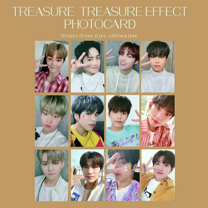 *PLEASE READ THE NOTE* TREASURE: TREASURE EFFECT Photocards, Hobbies ...