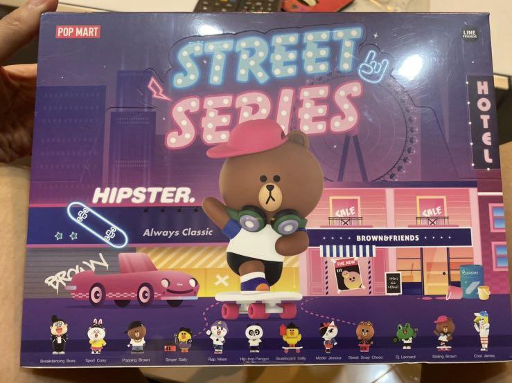 Pop Mart LINE Street Series full set, Hobbies & Toys, Toys & Games on ...