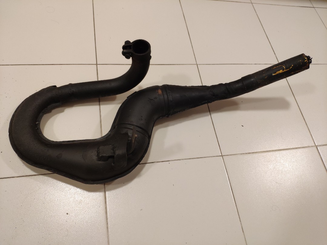 proma exhaust for vespa px150, Motorcycles, Motorcycle Accessories on ...