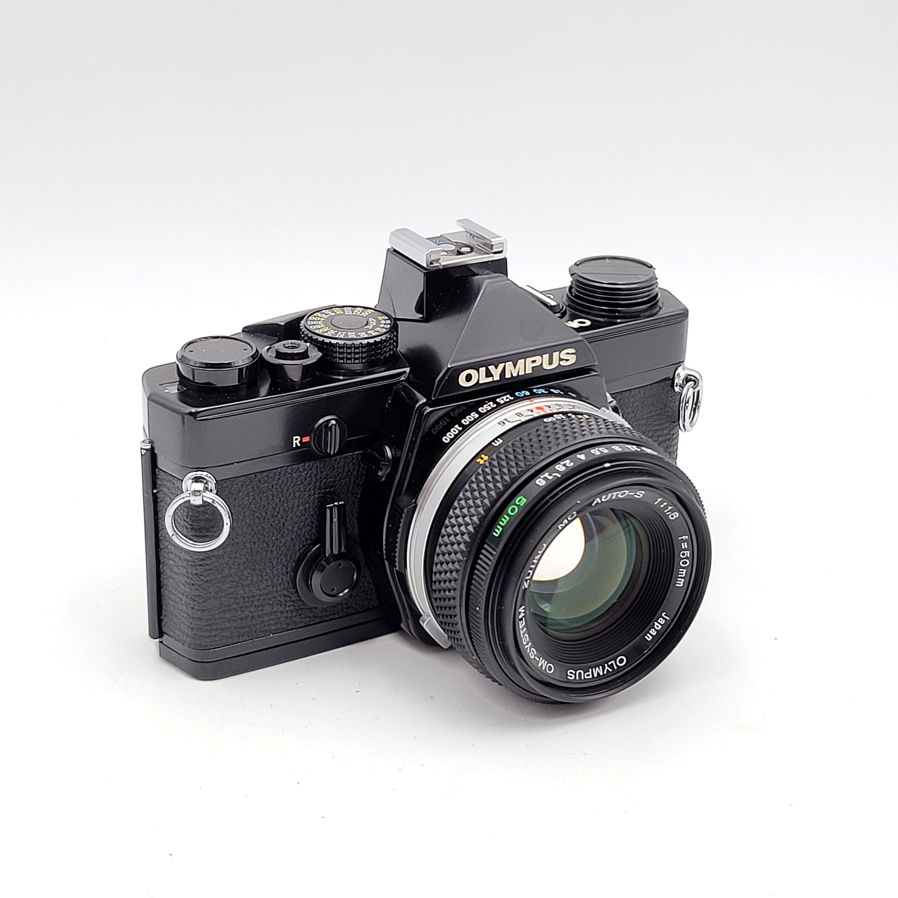 [RARE] Black Olympus OM1n + 50mm F1.8 2 Million serial number ...