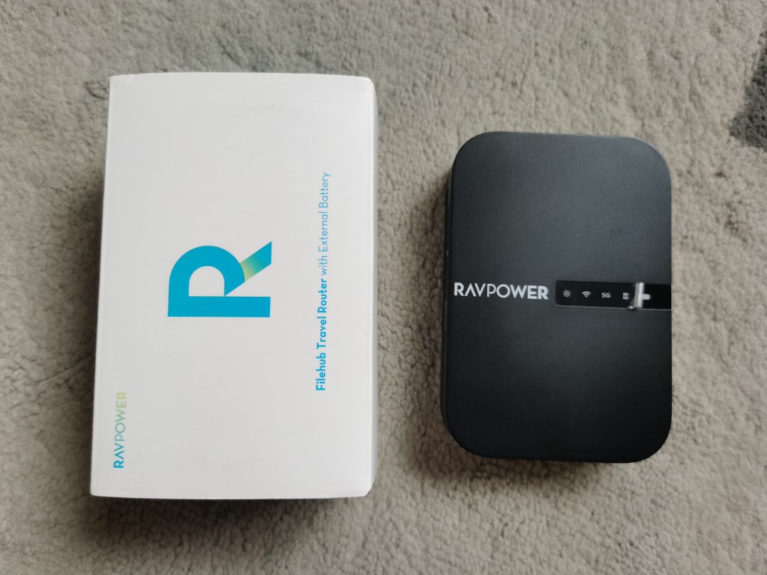 RavPower Filehub Travel Router RP-WD009, Computers & Tech, Parts ...