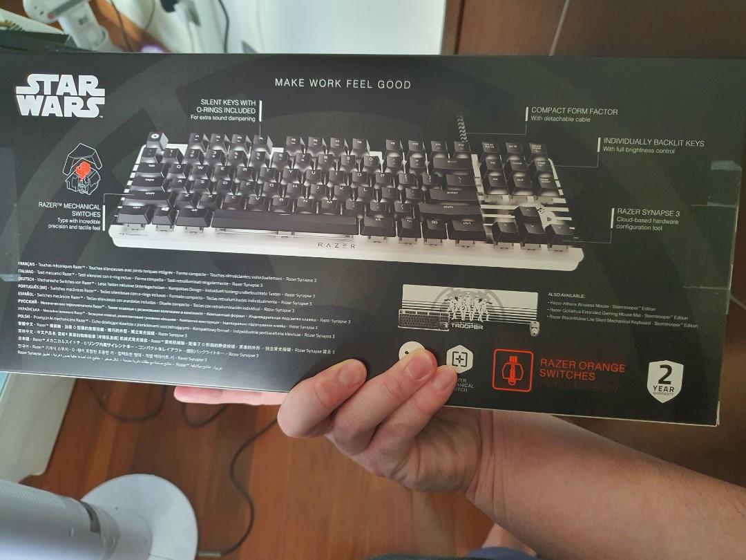 RAZER BLACKWIDOW LITE STAR WARS MECHANICAL KEYBOARD Tenkeyless ...
