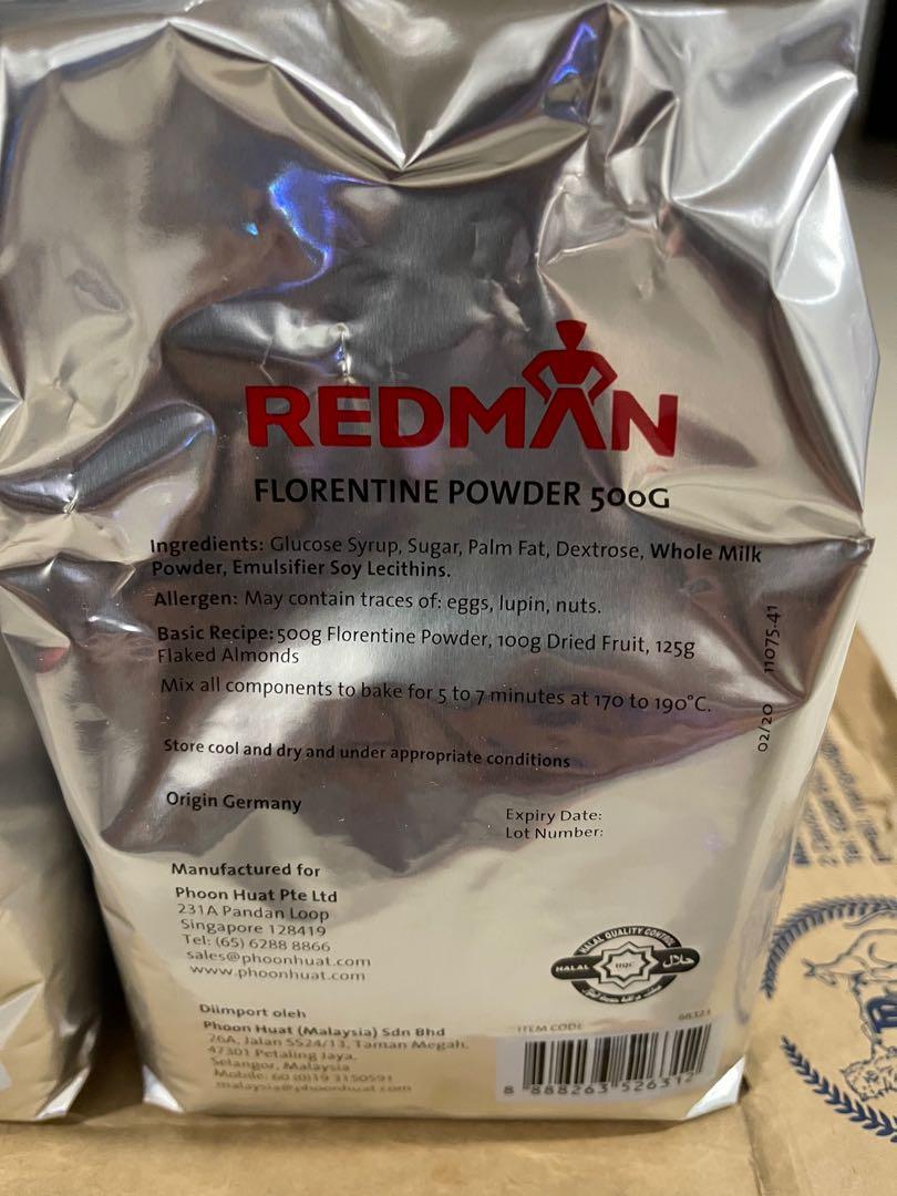 RedMan Florentine Powder 500g, Food & Drinks, Packaged & Instant Food ...