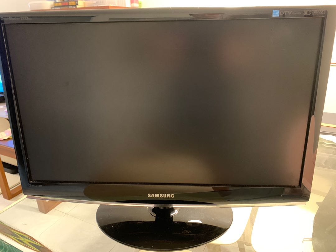 Samsung SyncMaster 2333HD monitor cum TV, Computers & Tech, Parts ...