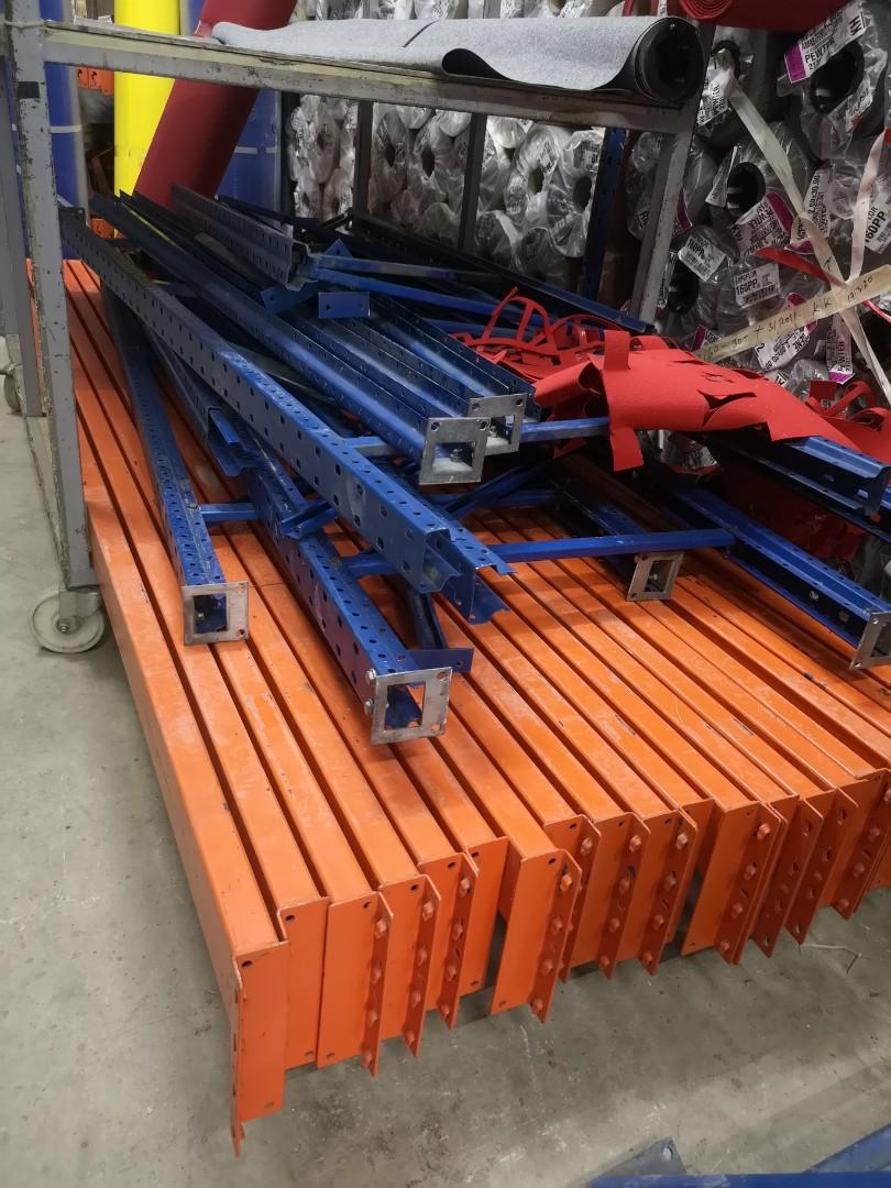 Medium, Heavy duty beams for shelving, storage racks for warehouse ...