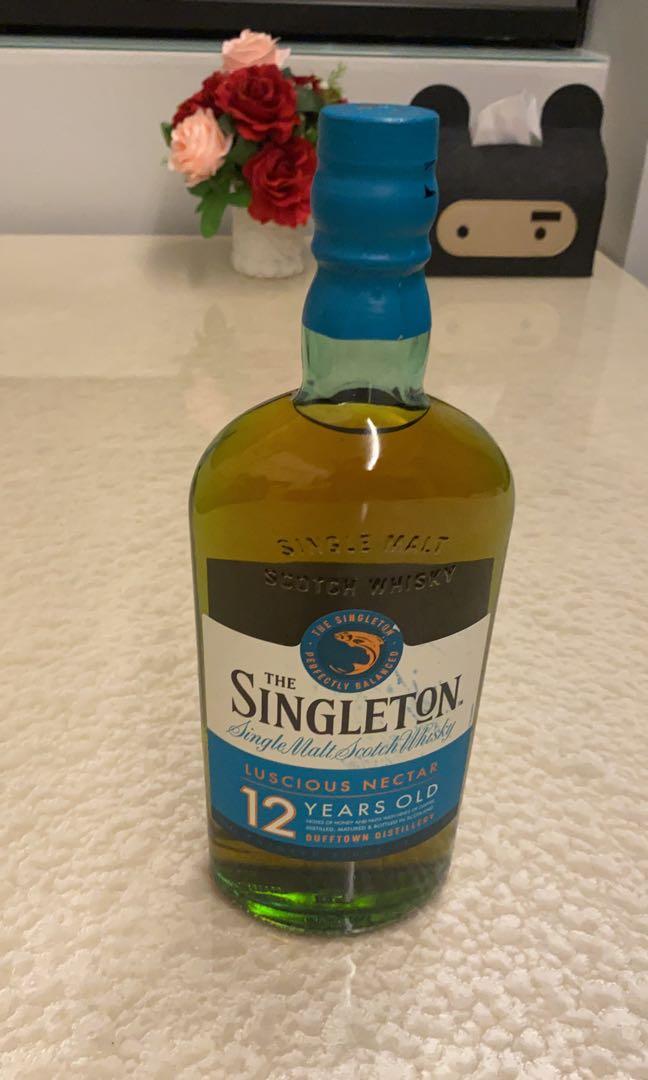 Singleton single malt whisky 12 years, Food & Drinks, Alcoholic ...