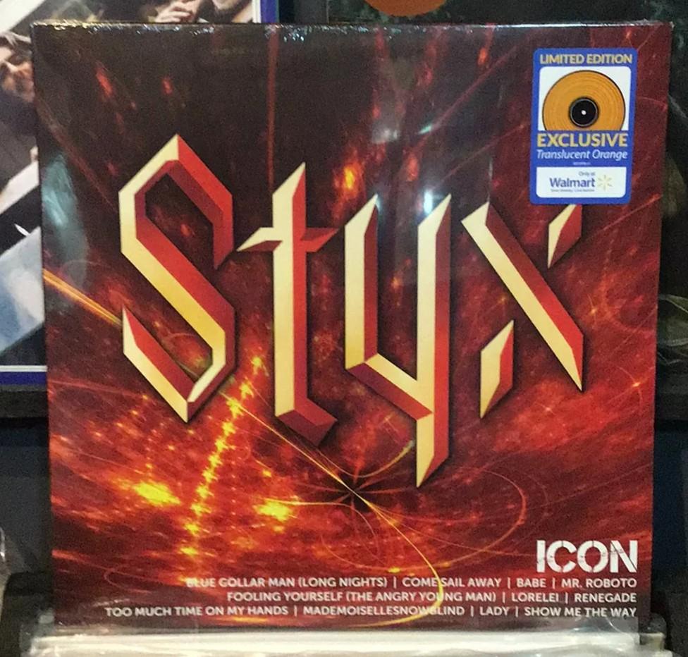 STYX : ICON - WALLMART EXCLUSIVE EDITION [ORANGE VINYL/LP], Hobbies ...