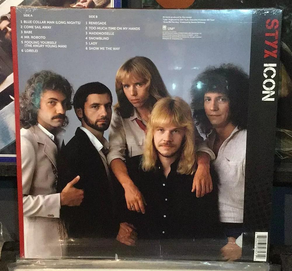 STYX : ICON - WALLMART EXCLUSIVE EDITION [ORANGE VINYL/LP], Hobbies ...