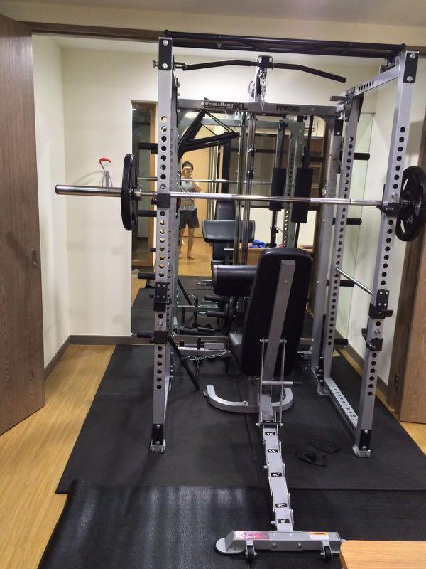 Home Gym - VersaRack XL folding power rack, Sports Equipment, Exercise ...