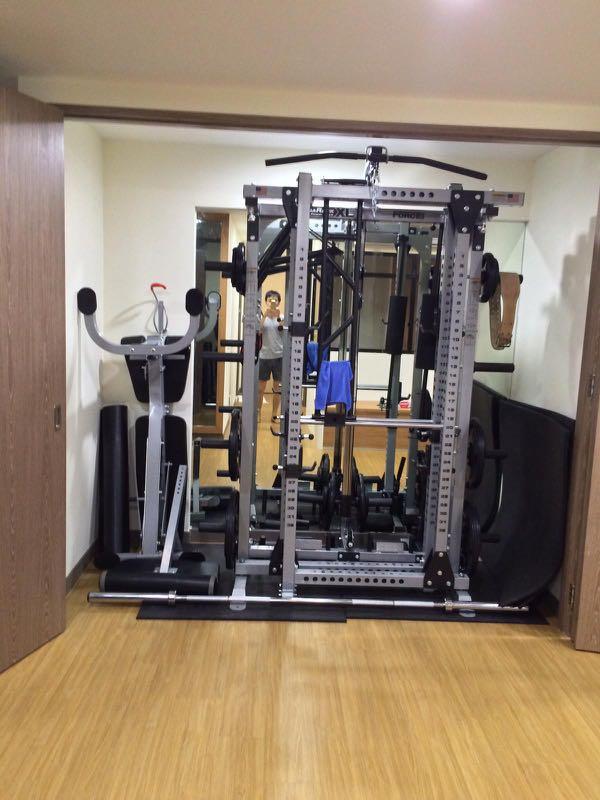 Home Gym - VersaRack XL folding power rack, Sports Equipment, Exercise ...