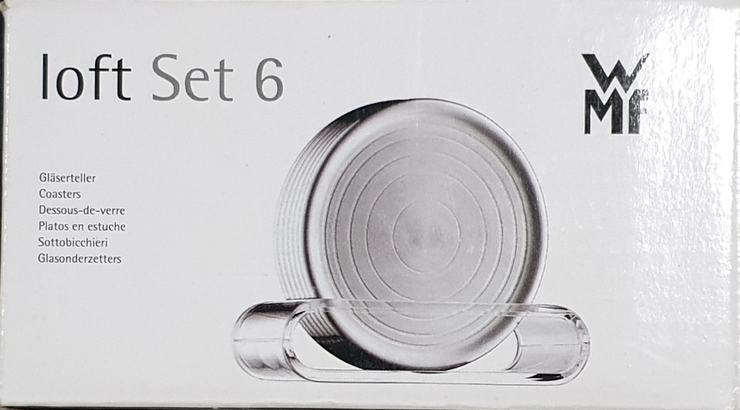WMF Glaserteller coasters, Furniture & Home Living, Kitchenware ...