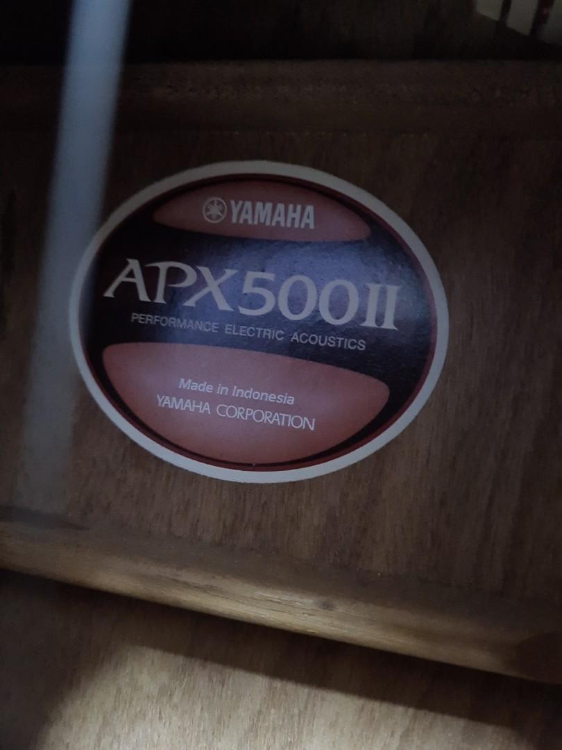 Yamaha guitar Apx 500 ii, Hobbies & Toys, Music & Media, Musical ...