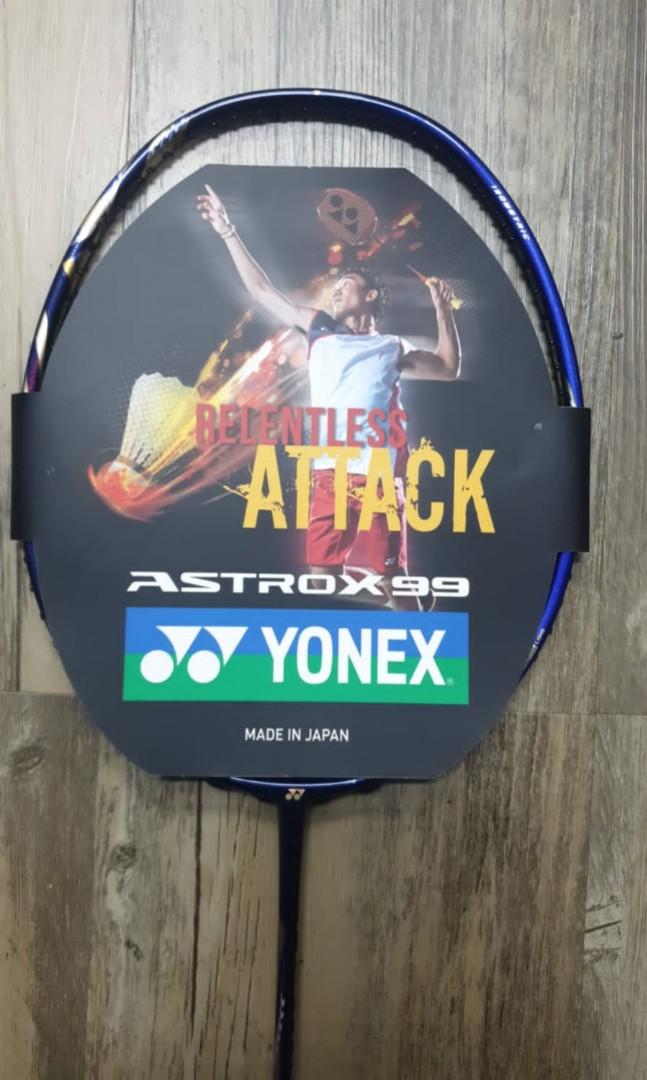Yonex Astrox 99 (Sapphire Navy), Sports Equipment, Sports & Games ...
