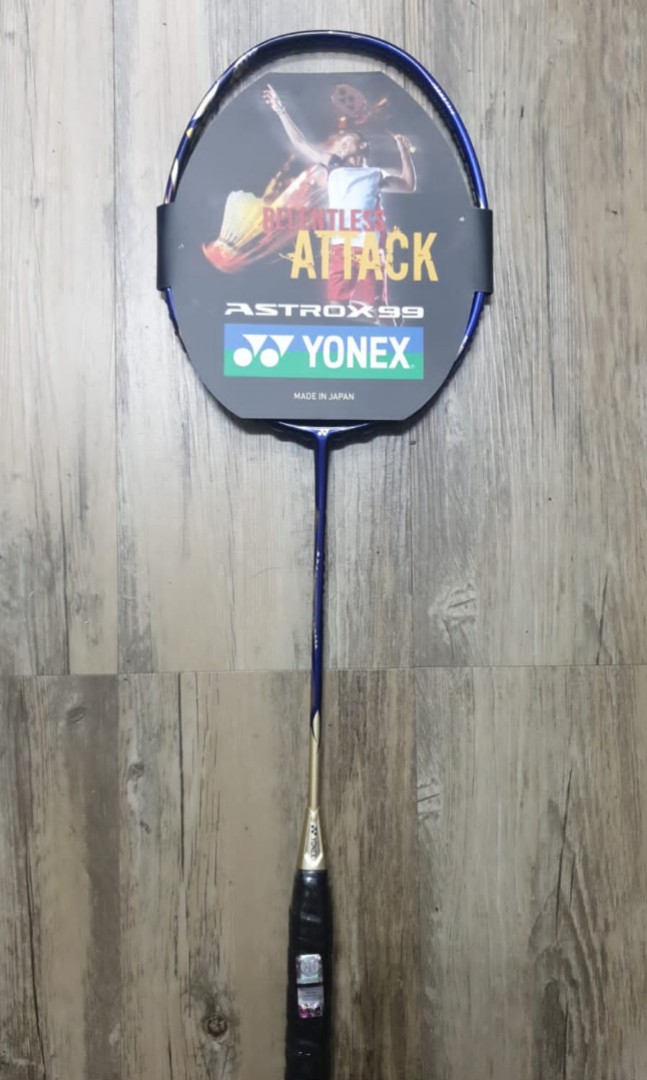 Yonex Astrox 99 (Sapphire Navy), Sports Equipment, Sports & Games ...