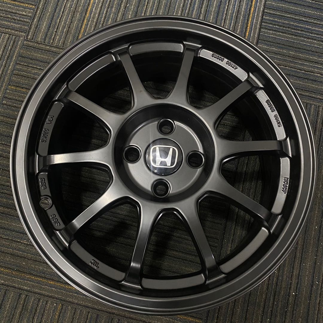 16” SSR Type F Rims 4x100, Car Accessories, Tyres & Rims on Carousell