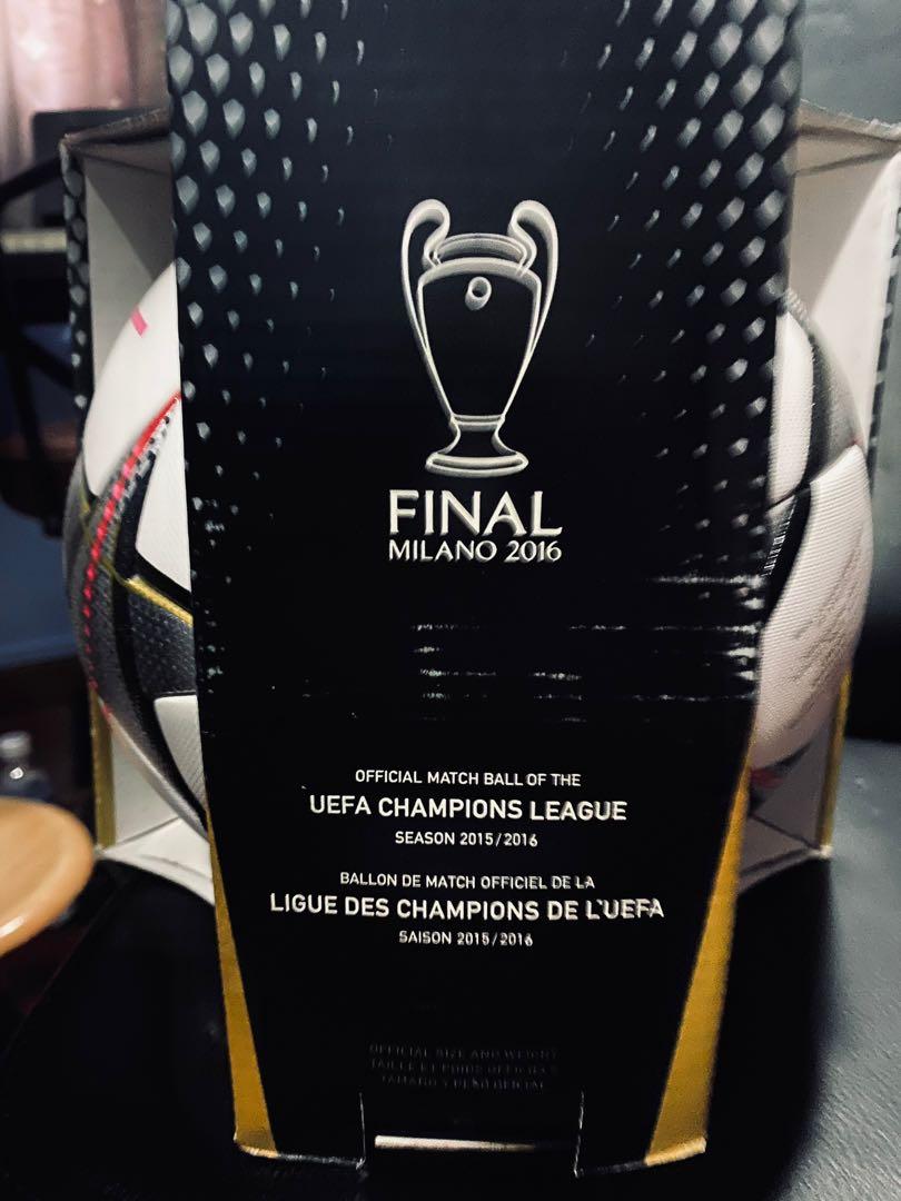 2016 UCL Final Milano Official Match Ball, Sports Equipment, Sports ...