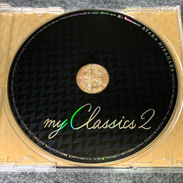 平原綾香 - My Classics 2 日版 CD Love Never Dies Ayaka Hirahara 98%極新, 興趣及遊戲, 音樂、樂器 & 配件, 音樂與媒體 - CD 及 ...