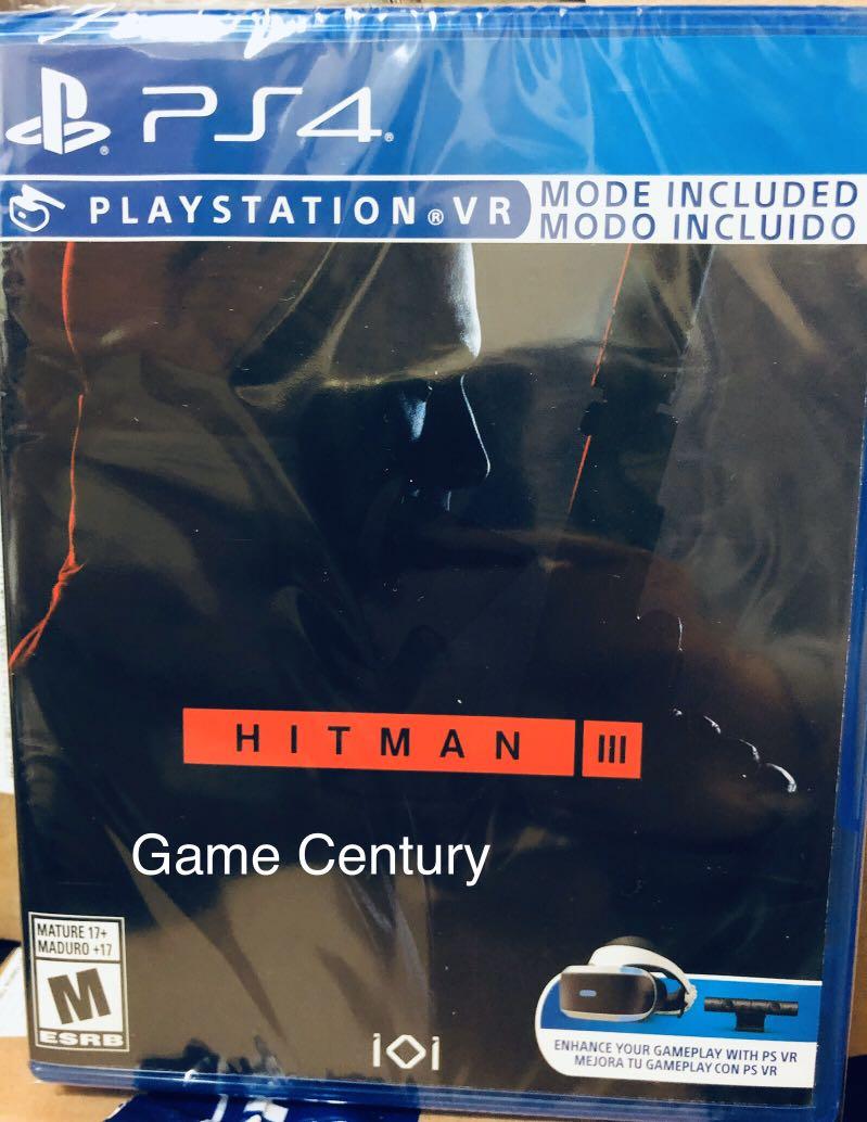 全新 PS4 Hitman III 中英文版 支援VR 可更新PS5版(更新後有中文）, 電子遊戲, 電子遊戲, PlayStation - Carousell