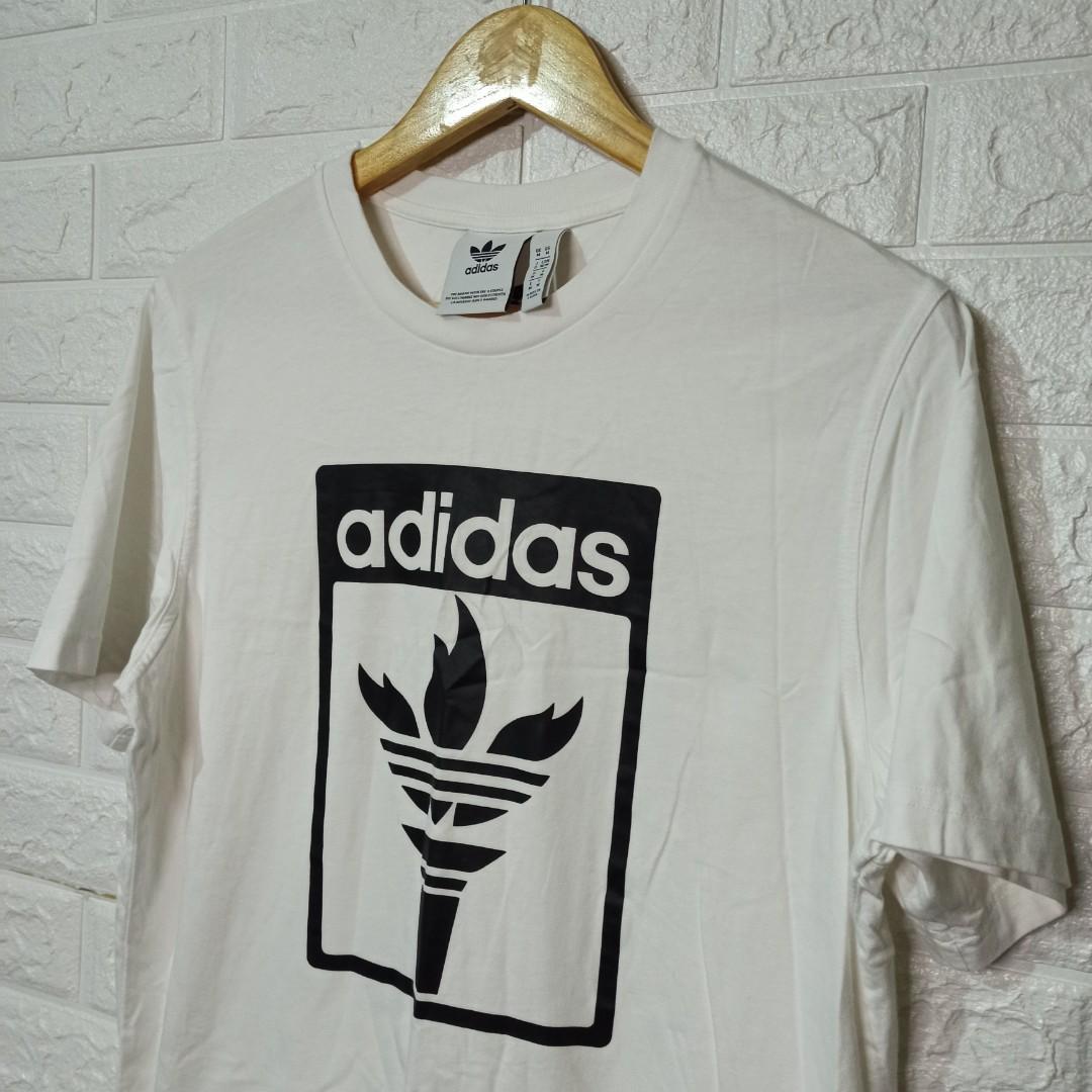 Adidas Originals Fire Torch Trefoil, Men's Fashion, Activewear on Carousell