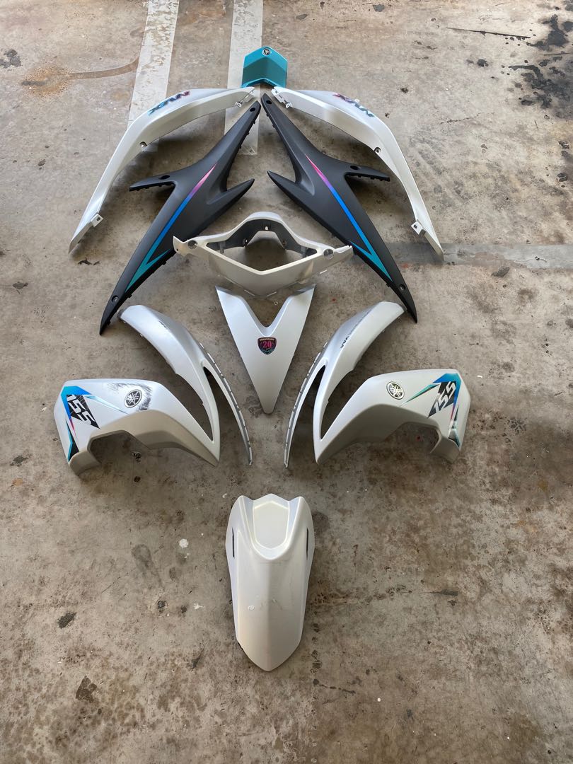 Aerox coverset $80, Motorcycles, Motorcycle Accessories on Carousell