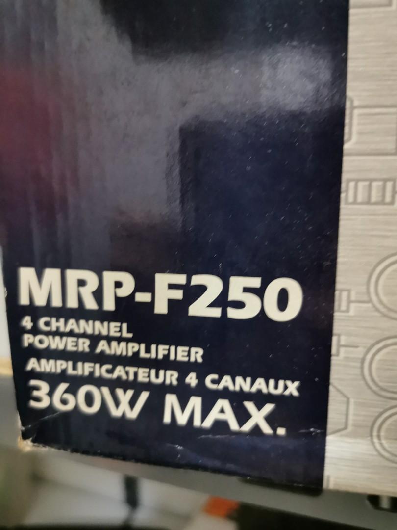 ALPINE MRP-F250 4 Ch power Amp, Car Accessories, Electronics & Lights ...