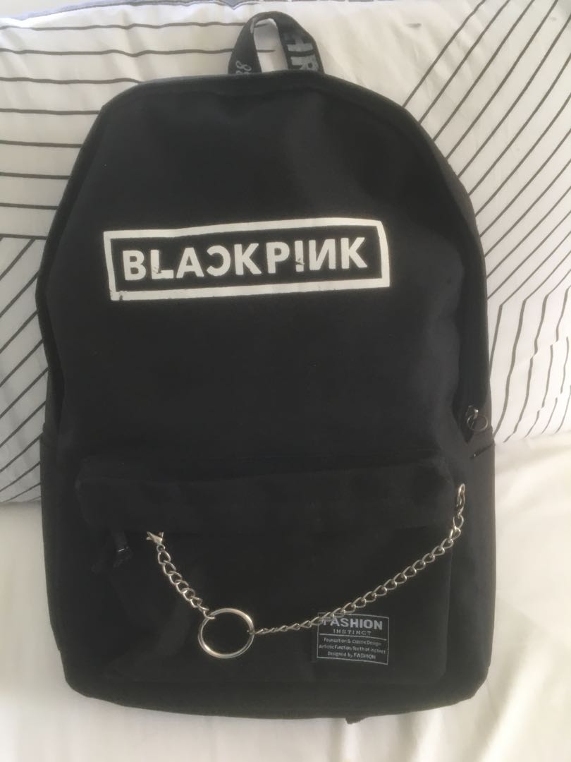Blackpink Backpack, Women's Fashion, Bags & Wallets, Backpacks on Carousell