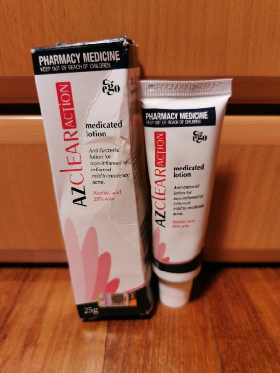 BNIB Ego Azclear Action Medicated Lotion 25ml (Azelaic Acid 20%, Cream ...