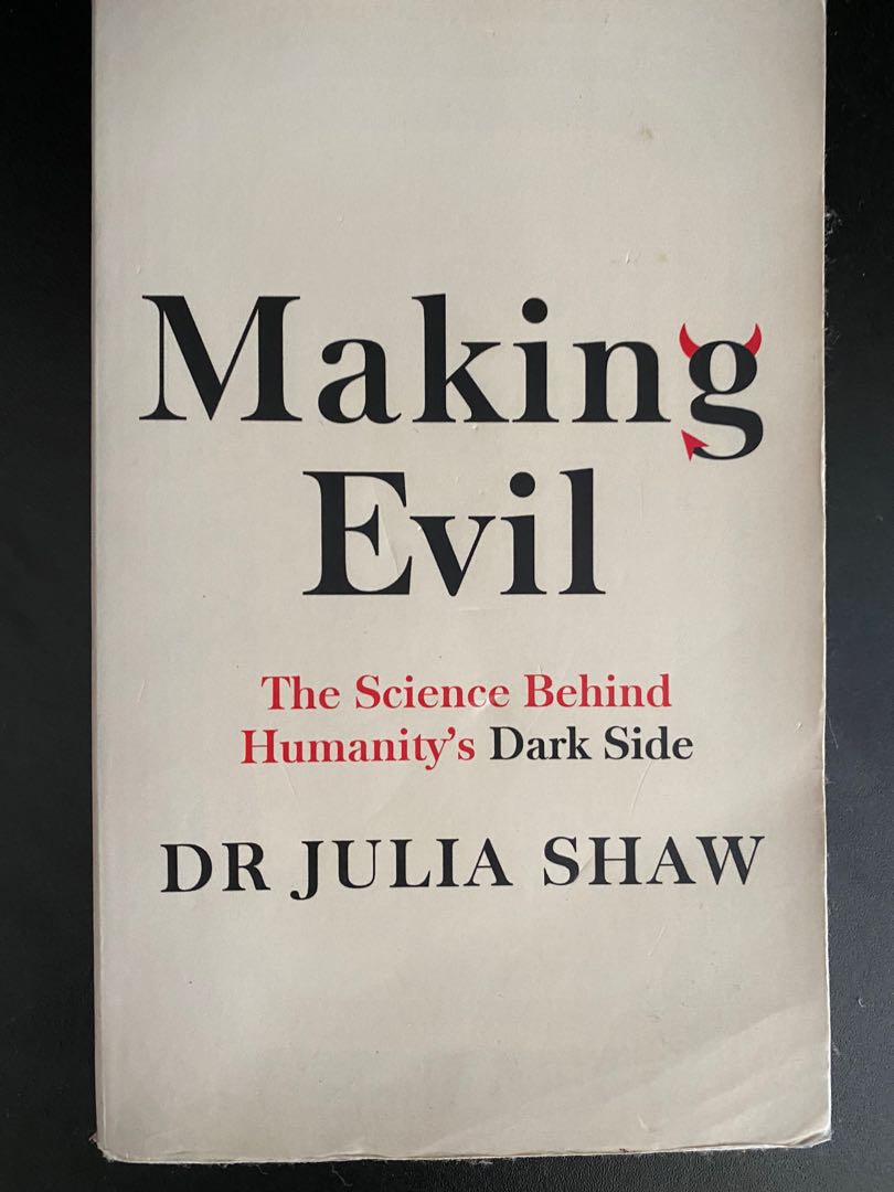 Book (Making Evil), Books & Stationery, Non-Fiction on Carousell