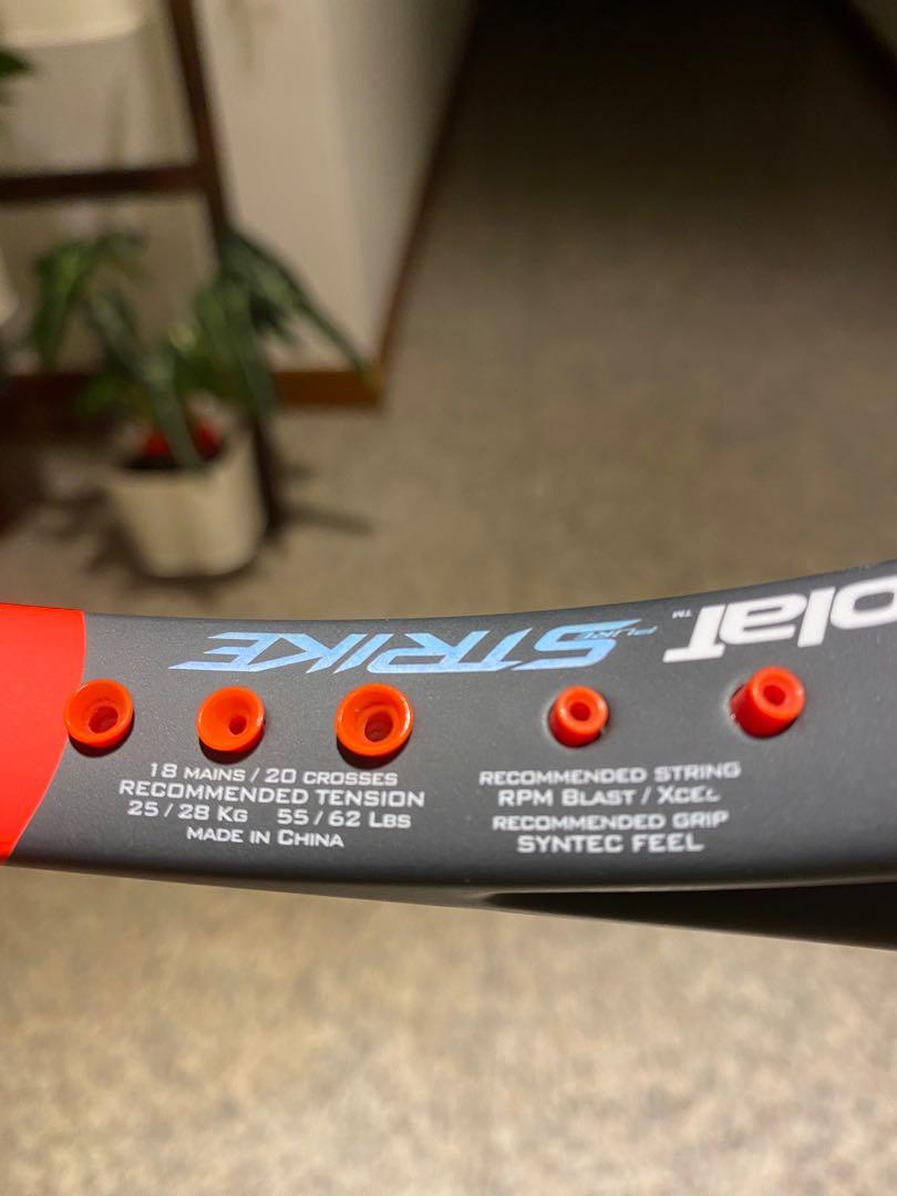 Brand new 1st Gen Babolat Pure Strike for Sales, Sports Equipment ...