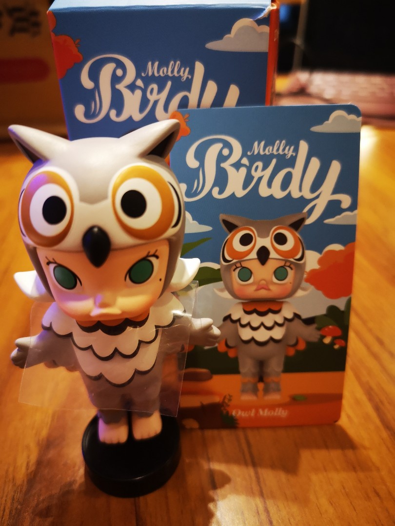 Brand New Owl Molly Birdy Pop mart, Hobbies & Toys, Toys & Games on ...