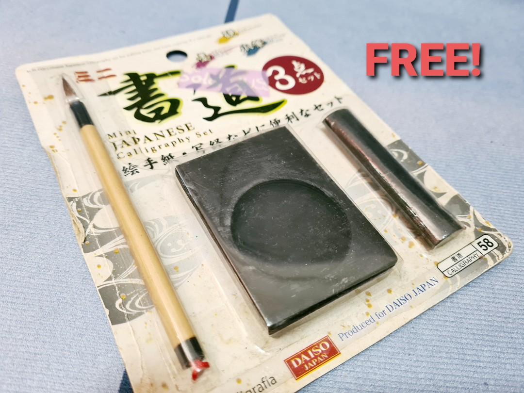 Buncho Poster Color 18pcs ( FREE Color Plate + Mini Calligraphy Set ...