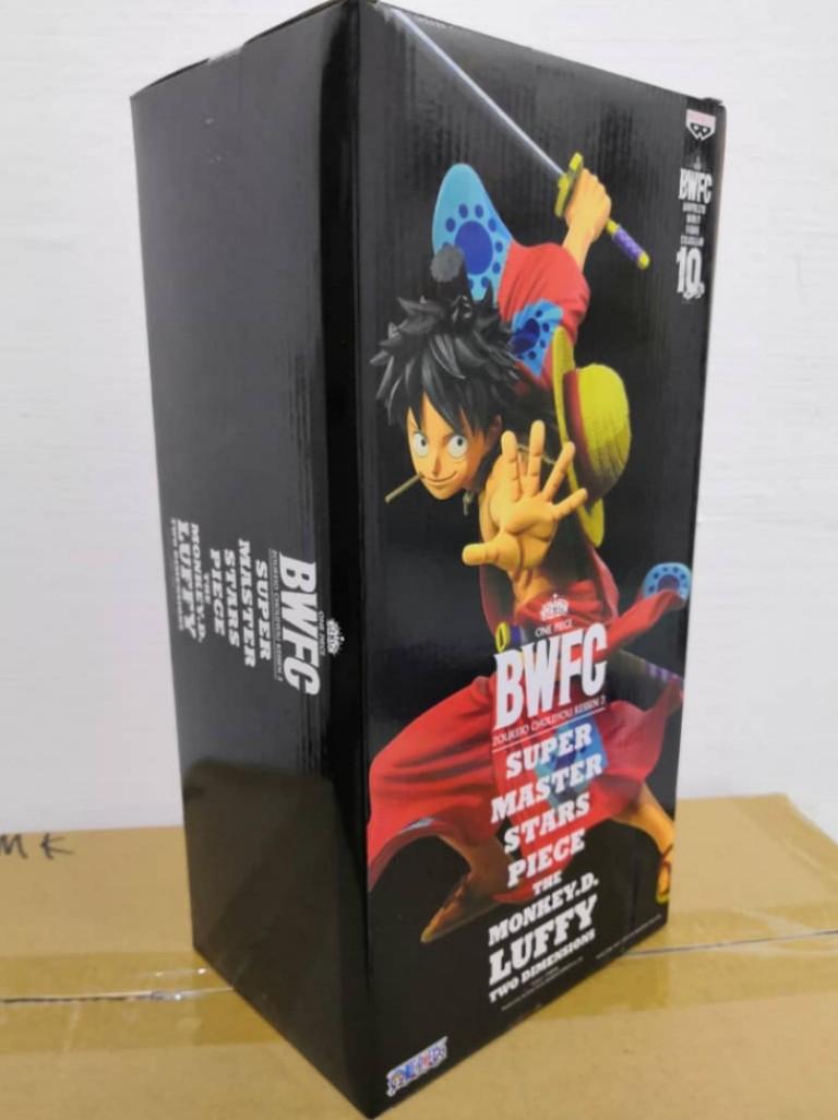 BWCF One Piece Super Master Stars Piece Monkey D. Luffy 2D, Hobbies ...